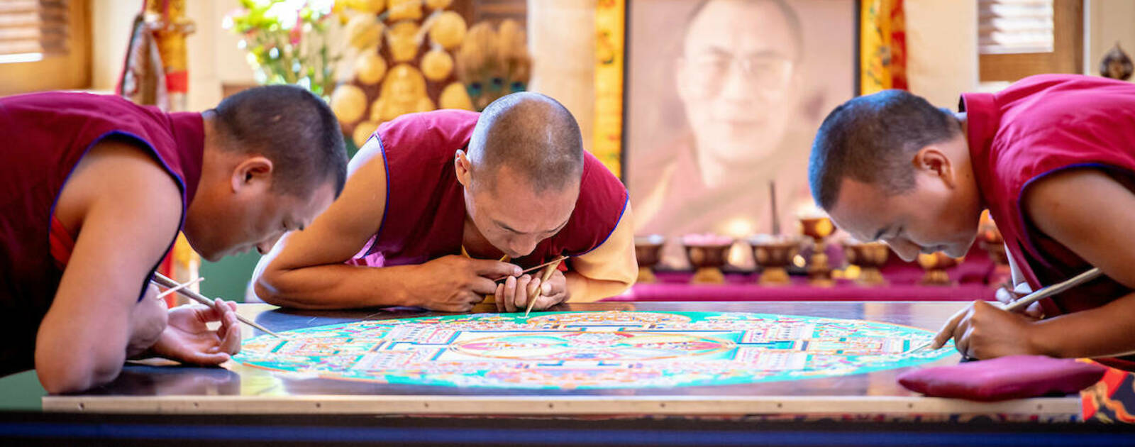 Medicine Buddha Sand Mandala: Closing Ceremony | Events | College of ...